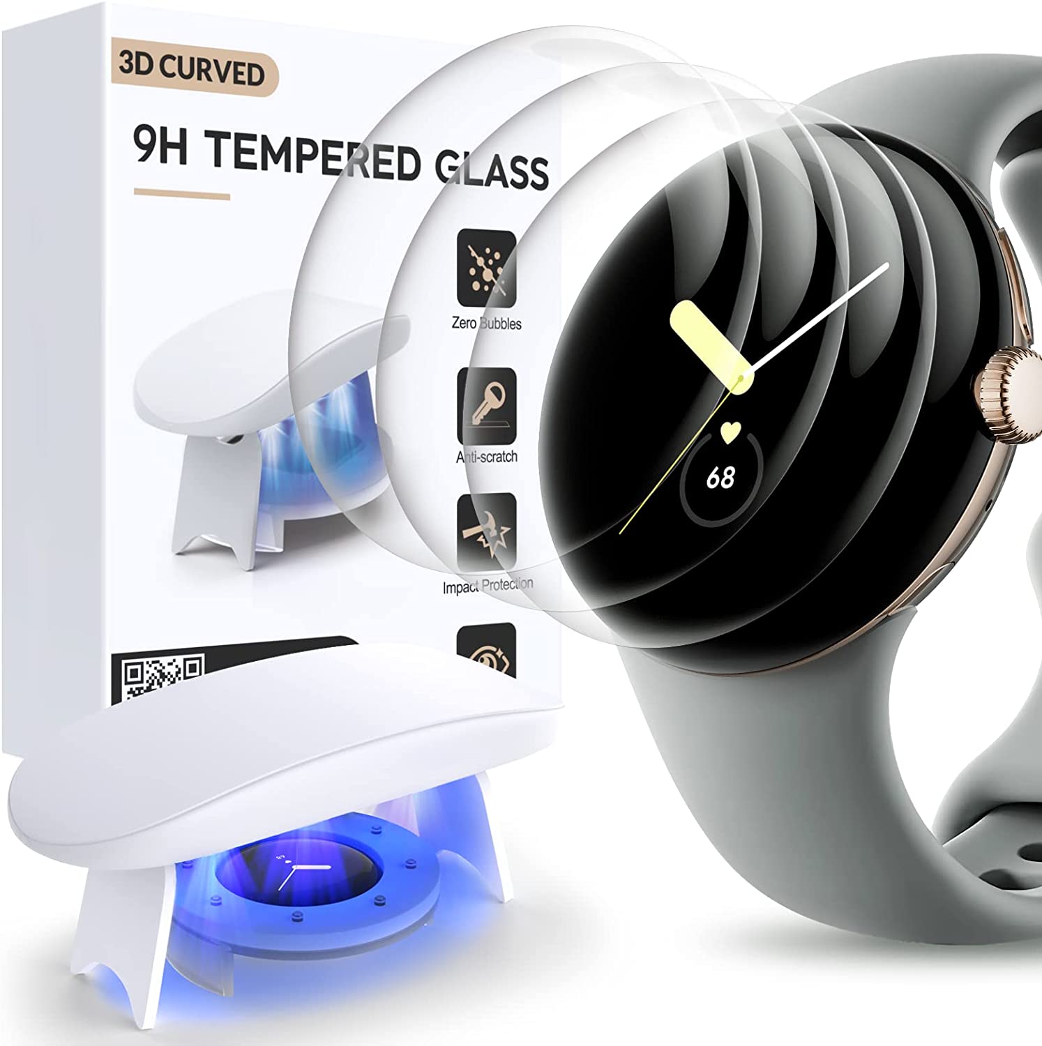 10 Best Screen Protectors For Google Pixel Watch