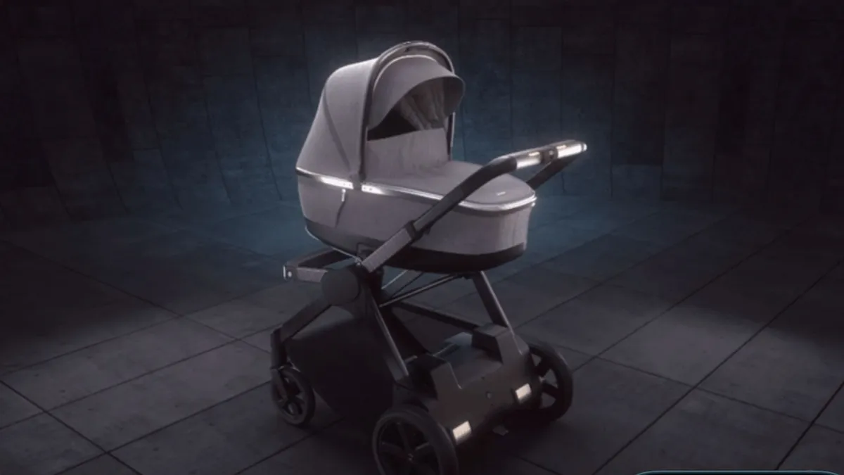 This AI-Powered Baby Stroller Has Intelligent Braking And Ca