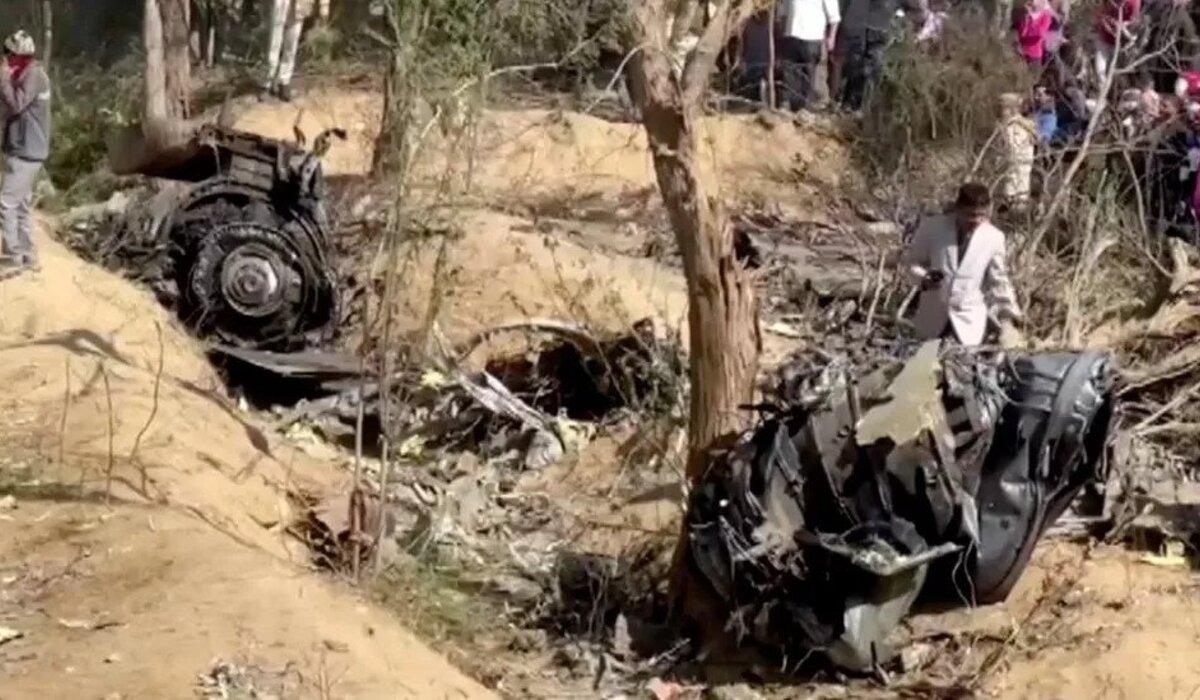 Two Indian Air Force Fighter Jets Crash Into Eachother Mid-A