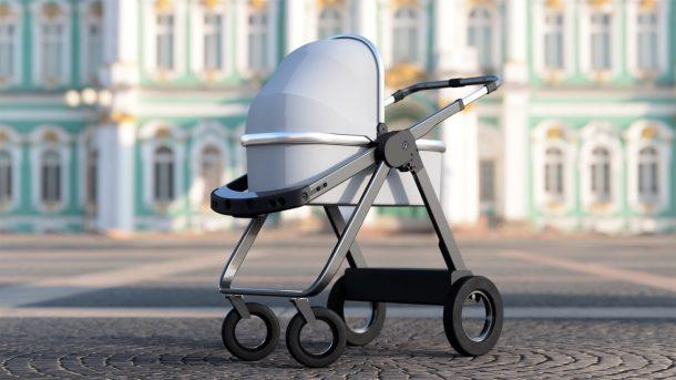 This AI-Powered Baby Stroller Has Intelligent Braking And Ca