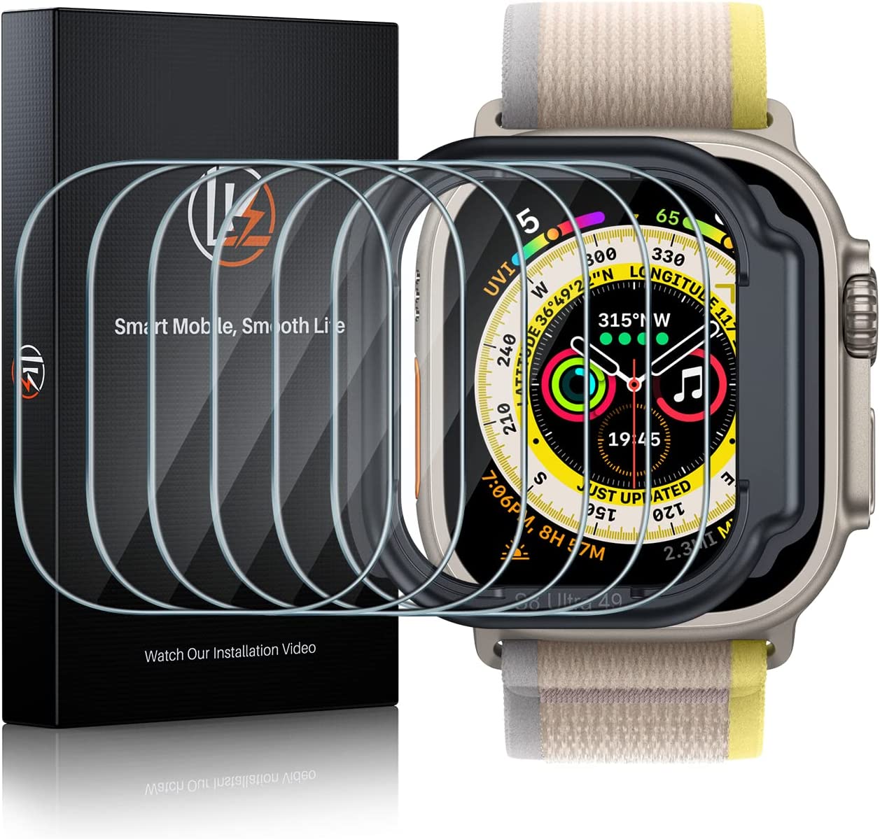 10 Best Screen Protectors For Apple Watch Ultra