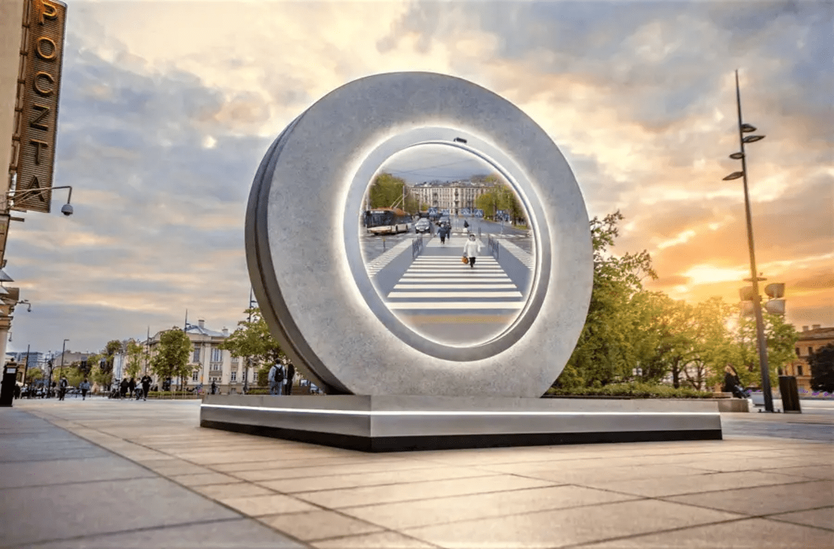 This ‘Portal’ Connects Two European Cities - Like A Real