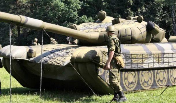 Russia Has Been Accused Of Using Inflatable Tanks On The Bat