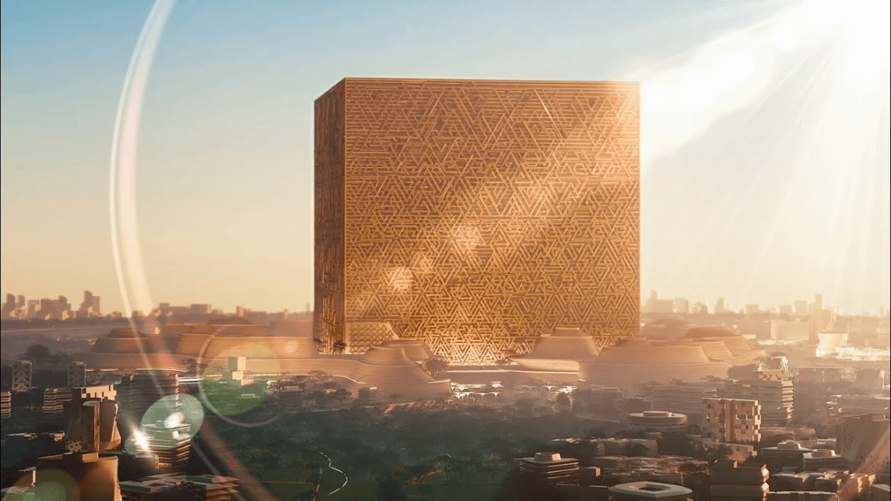 The Huge Cuboid Skyscraper In Saudi Arabia Will Be "Big Enou