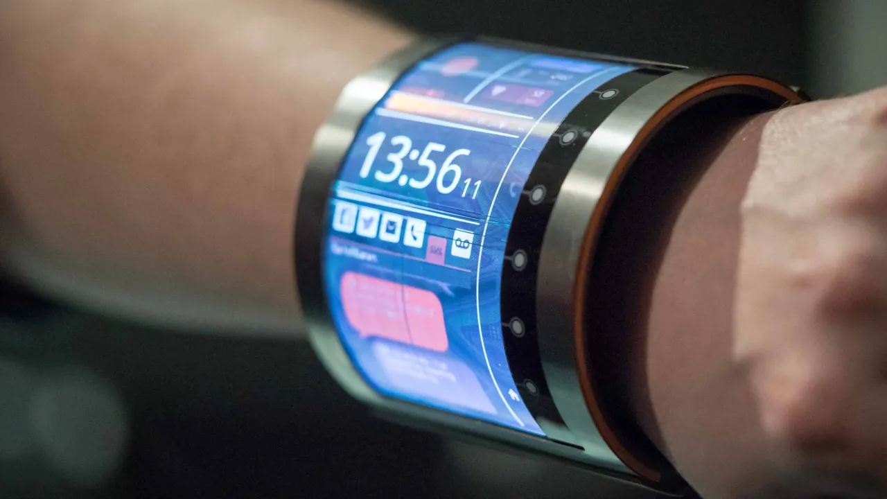 This New OLED Display Can Be Wrapped Around Your Wrist