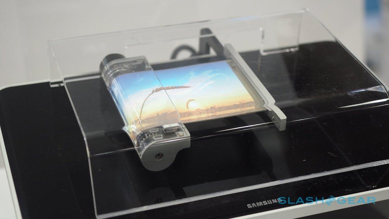 This New Display By Samsung Can Be Rolled Up Like A Scroll