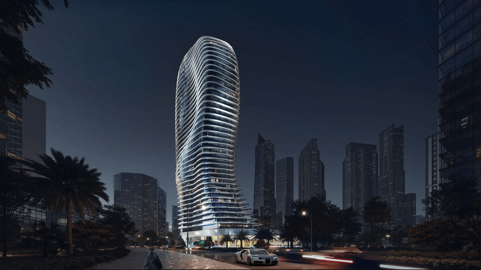 This New Luxury Tower By Bugatti Will Allow Owners To Drive