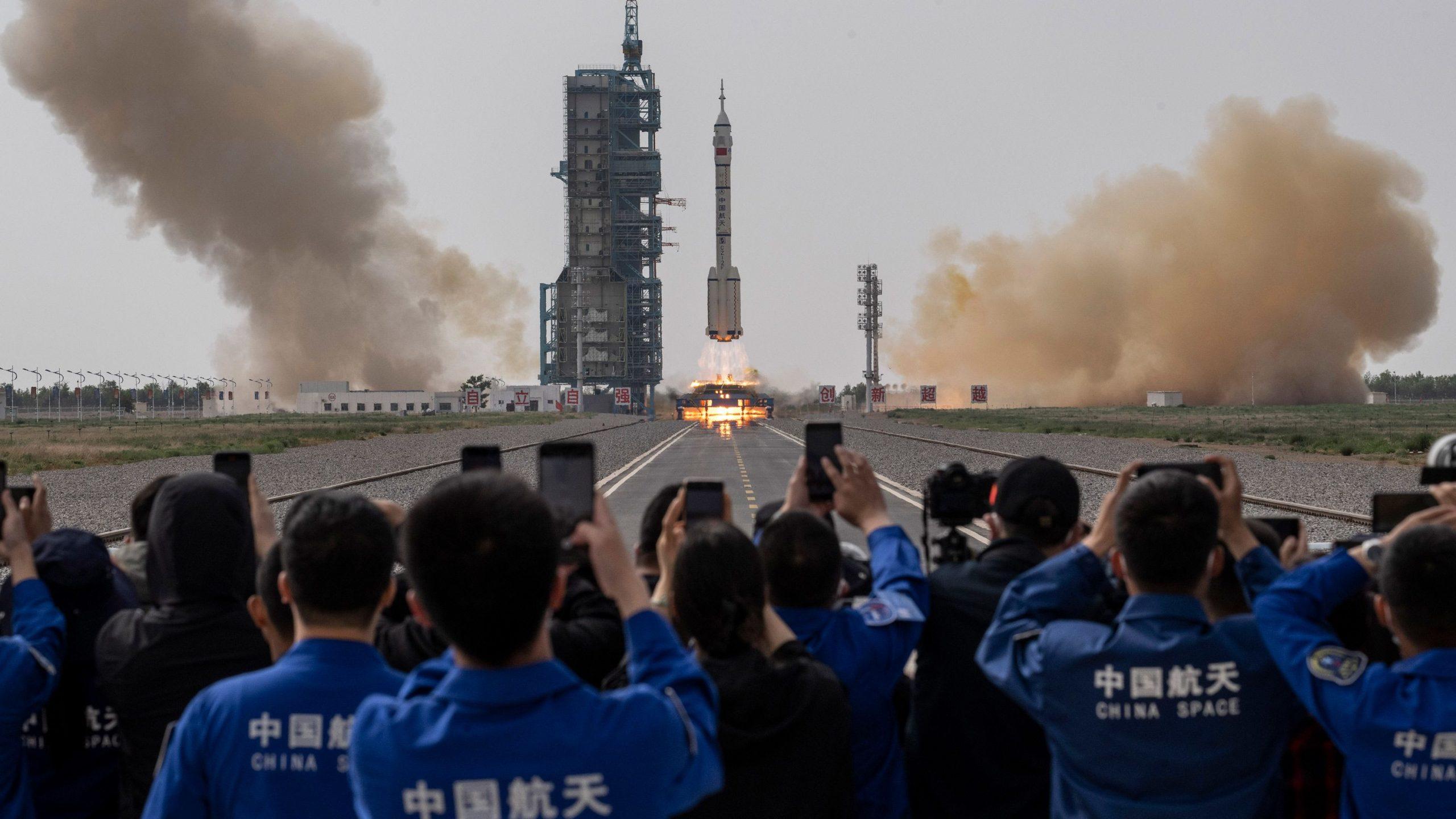 China Is Planning To Send Two Rockets For Its First Crewed L