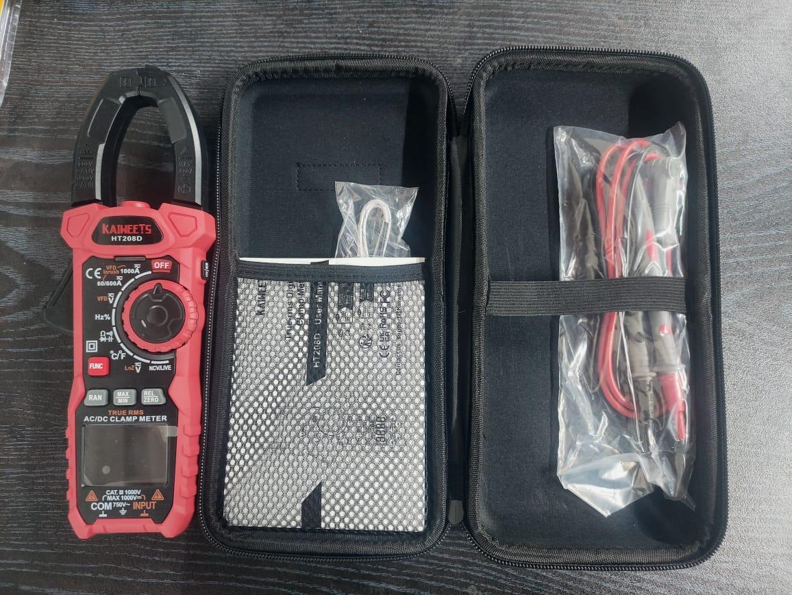 Product Review: Kaiweets HT208D Inrush Clamp Meter - Accurat