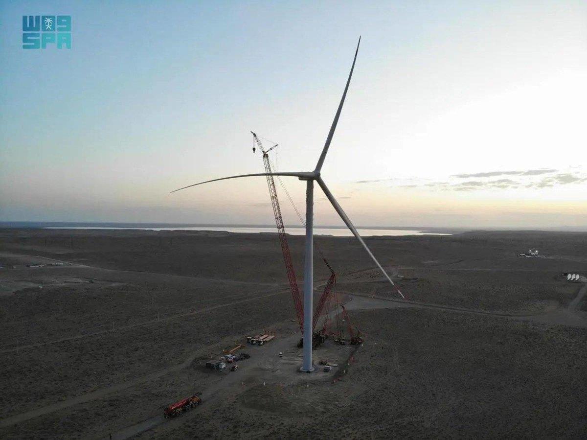 This Saudi Firm Just Installed Central Asia's Largest Wind T