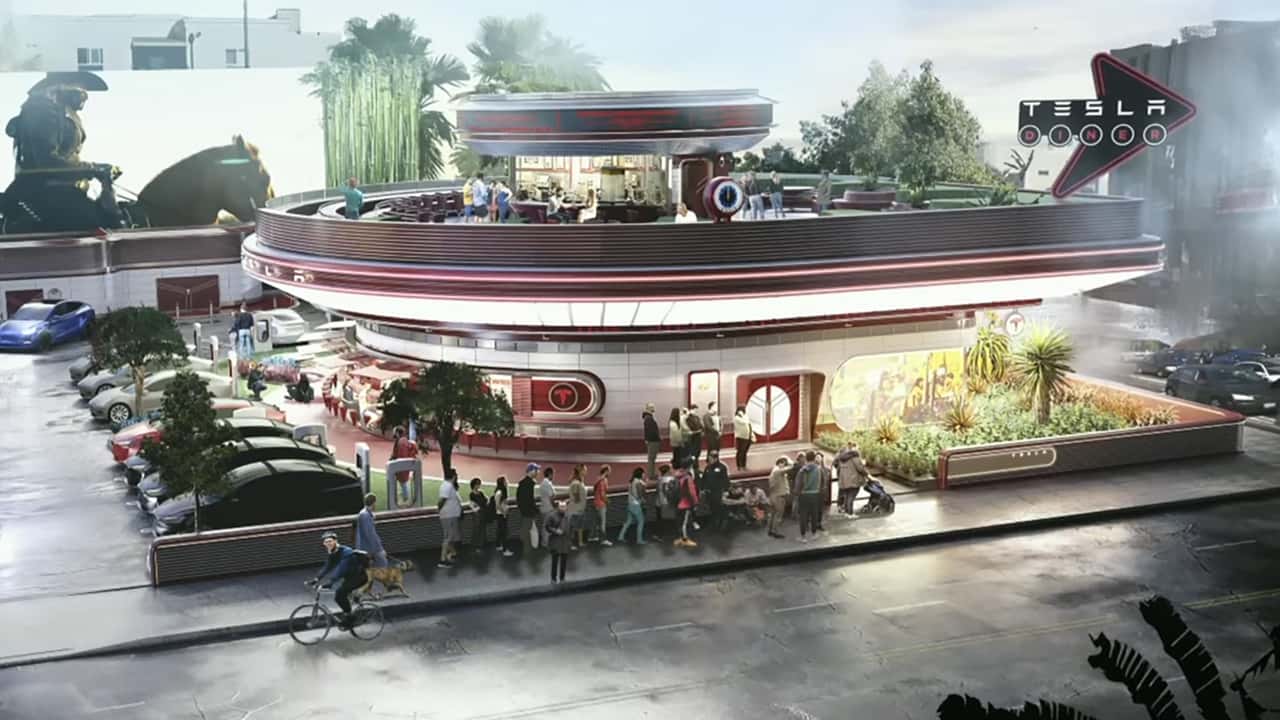Tesla Just Got Approval To Make An All-Night Diner In Hollyw