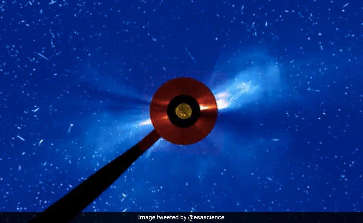 A Supersized Solar Eruption Has Been Detected On The Earth A