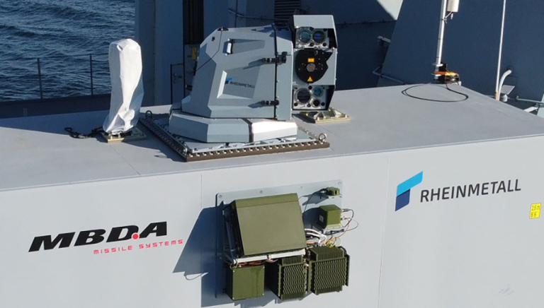 The German Navy Has Successfully Tested A 100-kW Laser Weapo