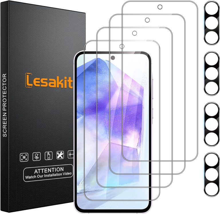 10 Best Screen Protectors For Samsung Galaxy A55