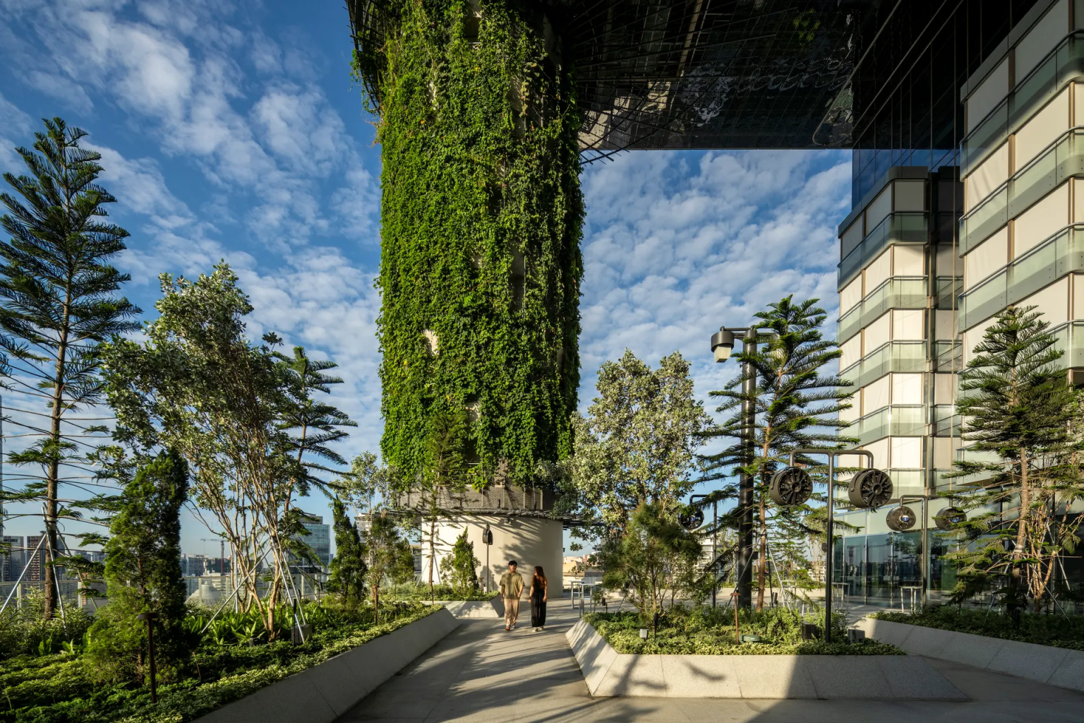 The 'World's Best Tall Building' Vertically Stacks Lush Gree