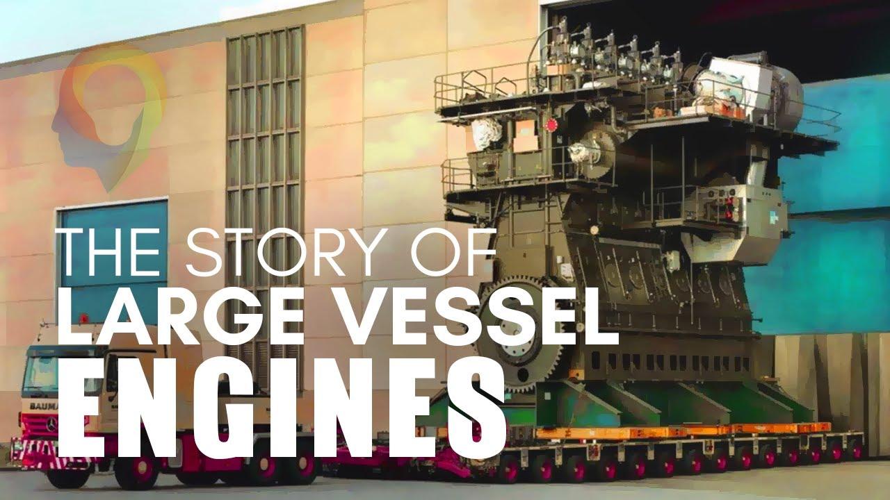 The World’s Largest Combustion Engine Uses 250 Tons Of Fue