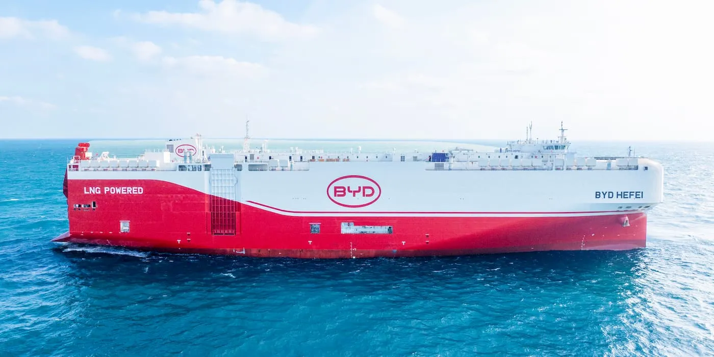 China’s BYD Launches World’s Largest Car Carrier With 9,