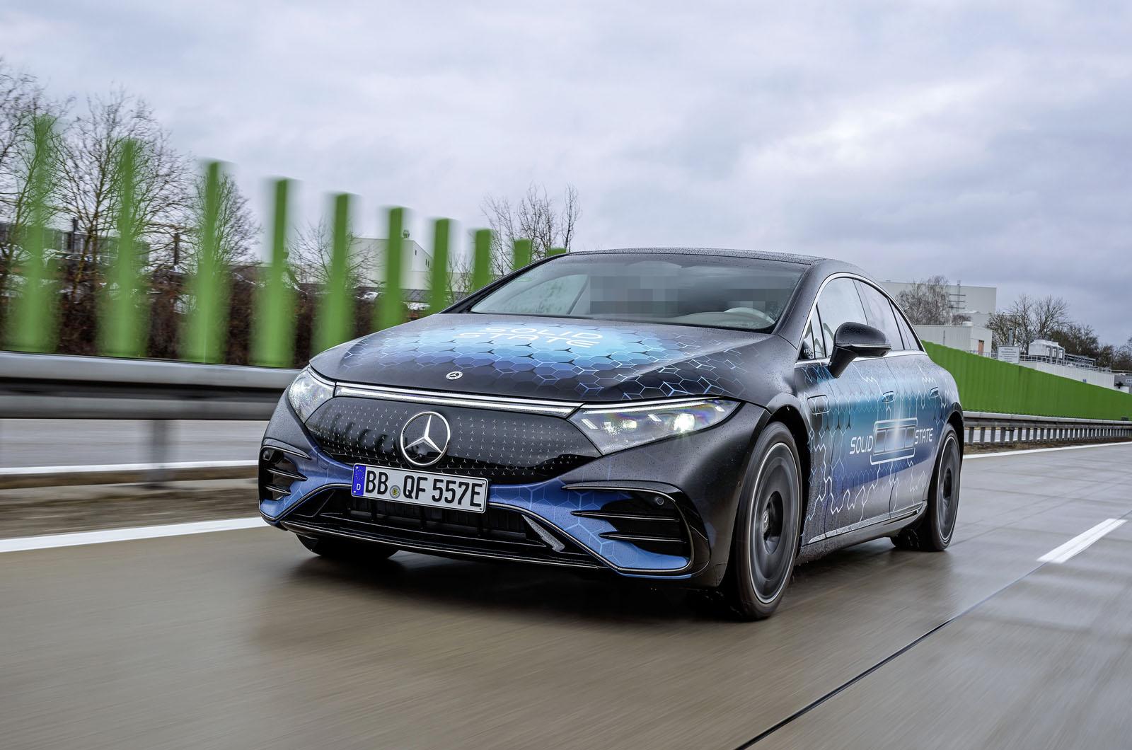World’s First’ Solid-State EV From Mercedes Hits Roads T