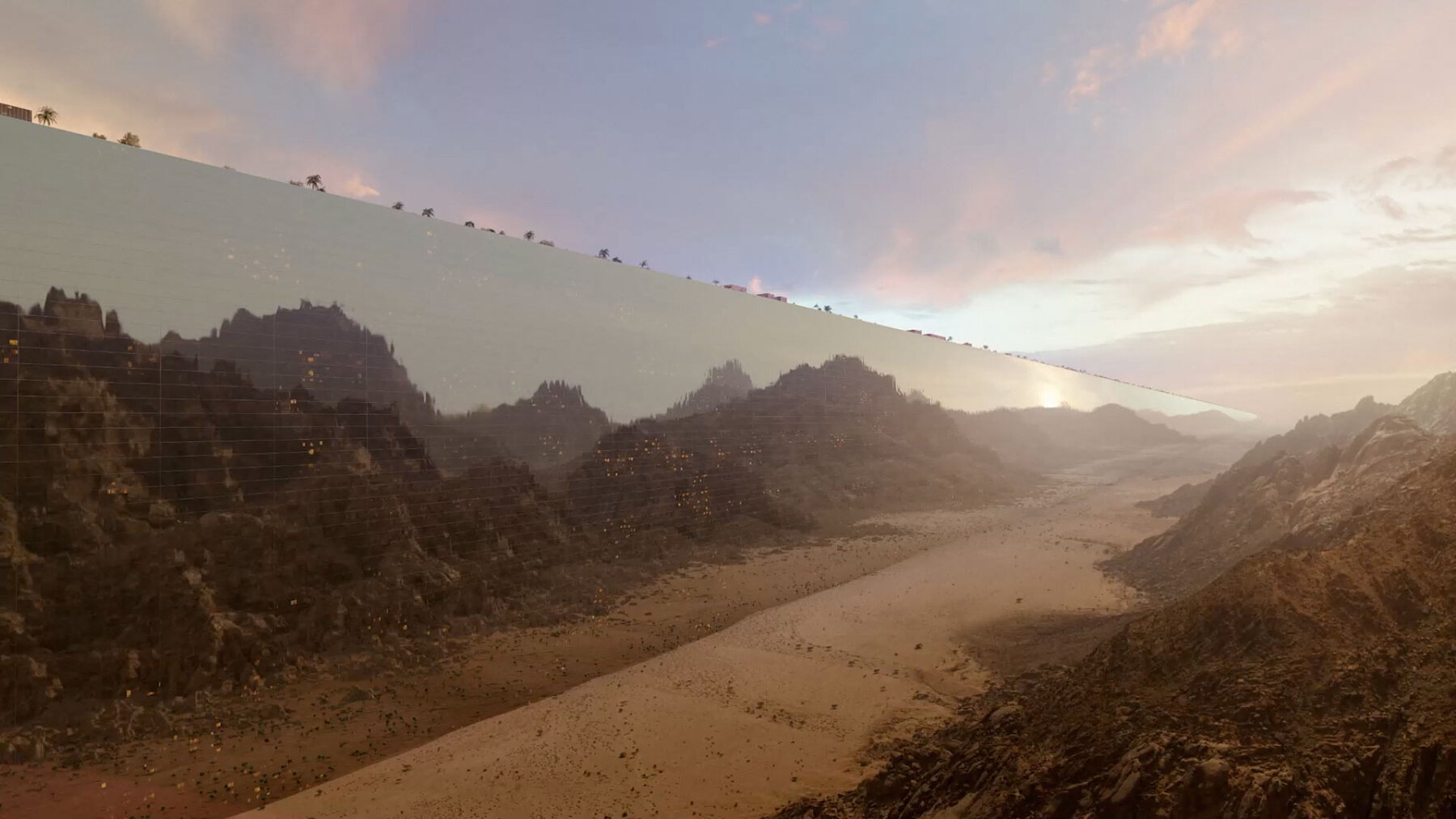 NEOM’s Linear City, THE LINE, Advances With A Stadium In T