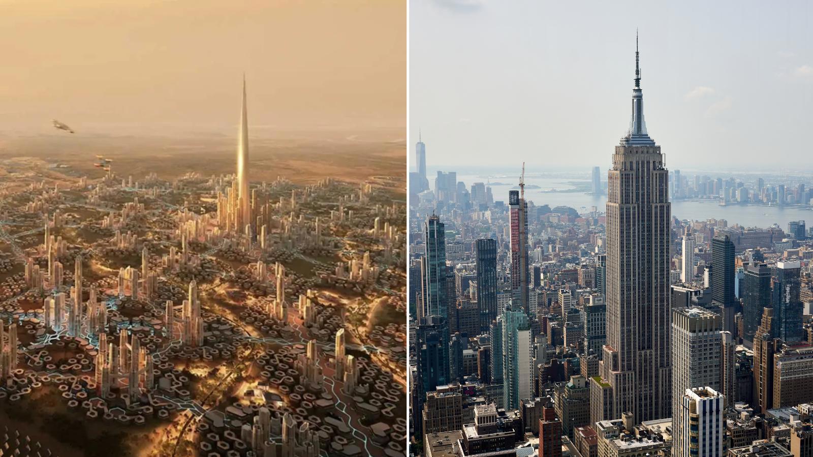 Skyscraper Four Times The Height Of The Empire State Buildin