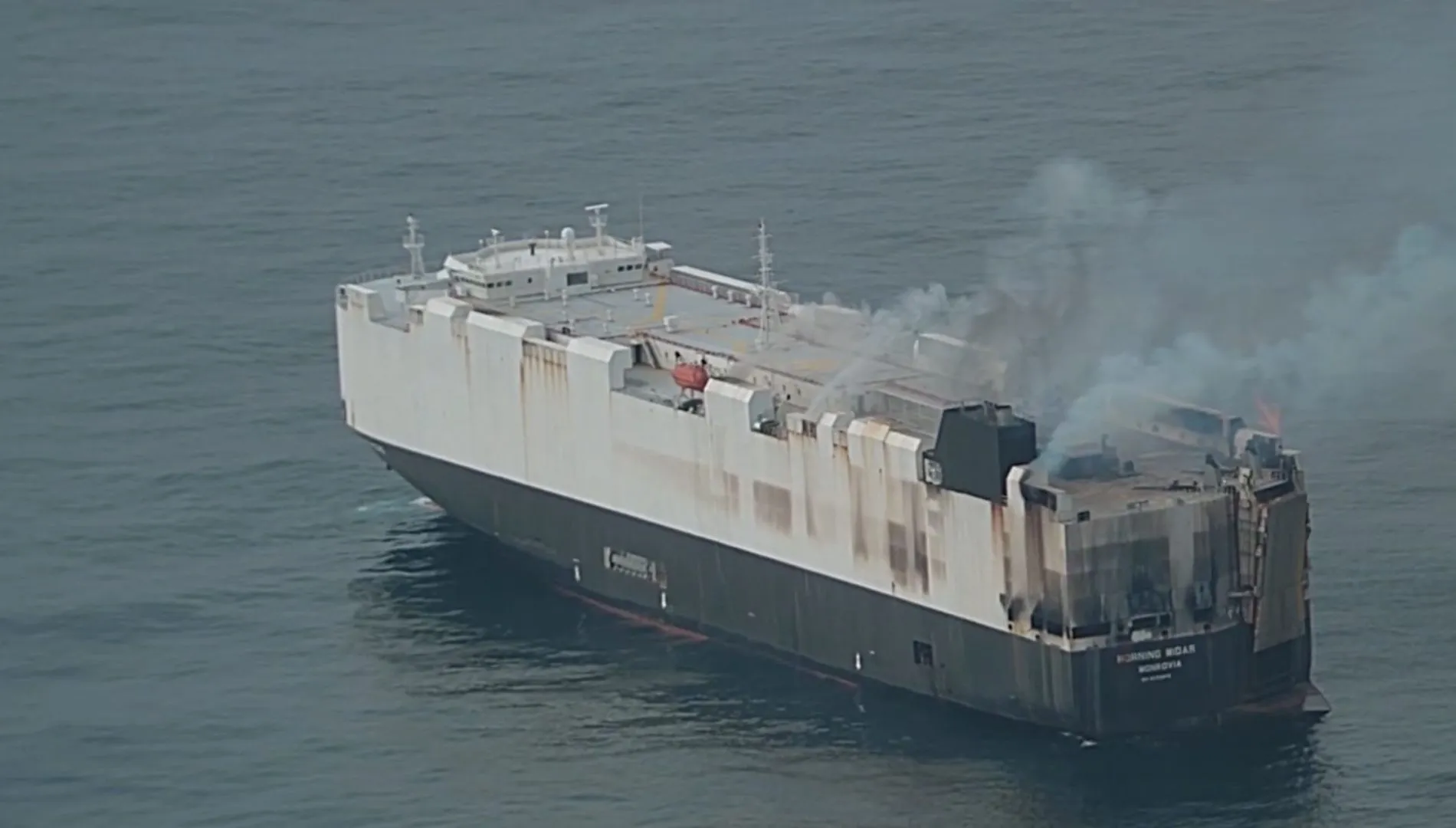 Cargo Ship Carrying 3,000 Vehicles, Including 800 EVs, Sinks