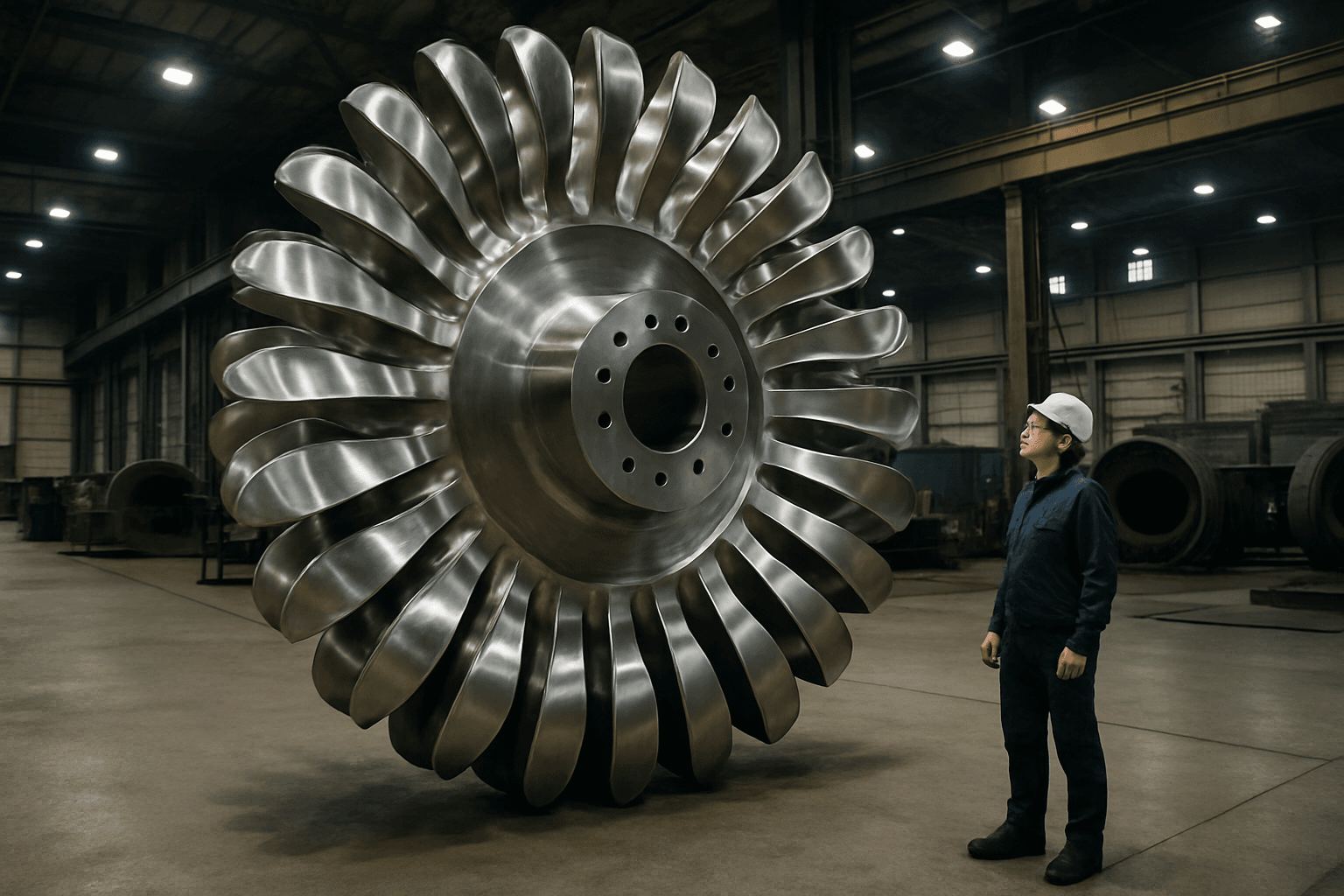 China Unveils World's First 500-MW Impulse Turbines