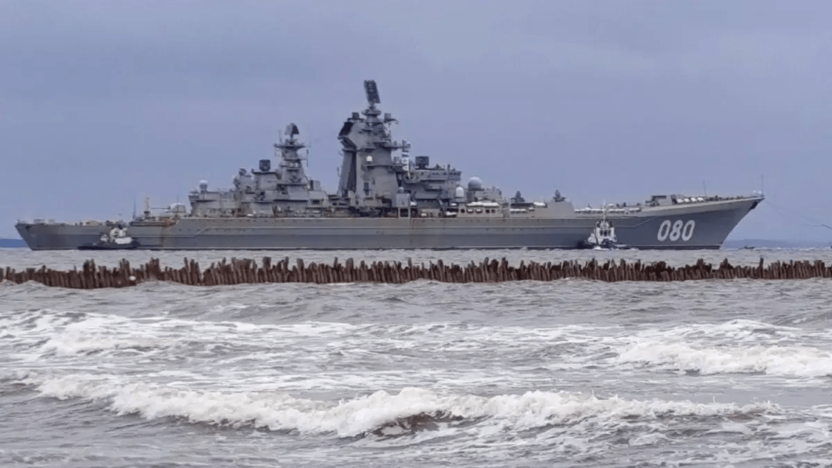 Russia’s 28,000-Ton Nuclear Battlecruiser From The Cold Wa