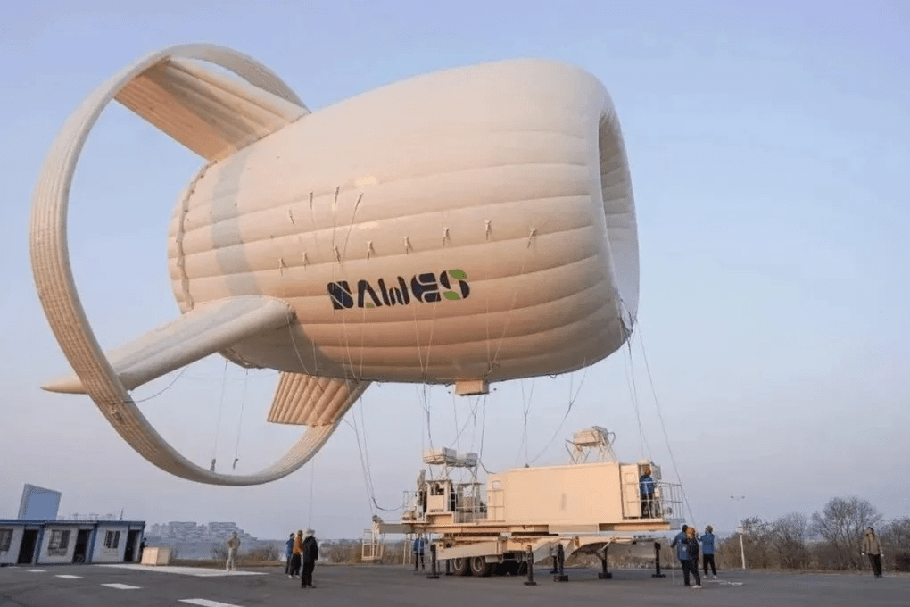 World’s First Megawatt-level ‘Windmill’ Airship Set To
